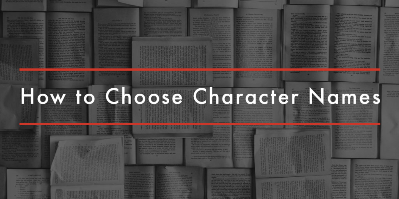 How to Choose Character Names | NY Book Editors